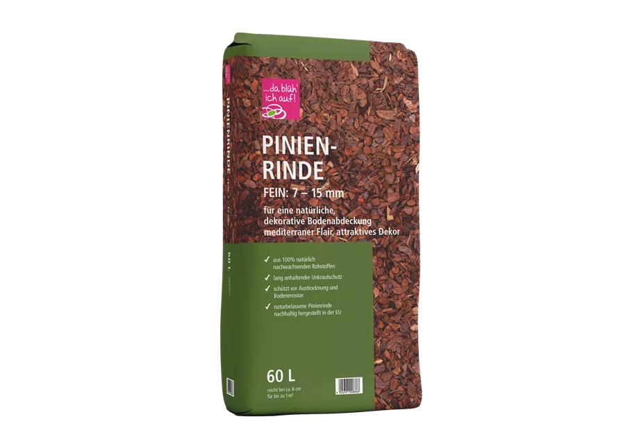 Pinienrinde 7-15 mm, ...da blüh' ich auf! Eigenmarke - Gärtnerei Sporleder